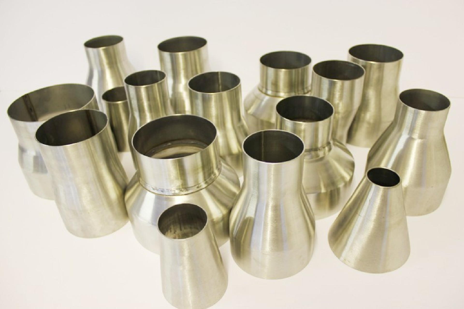 6" 5" 4" 3.5" 3" 2.5" 2" Bespoke Stainless Exhaust Pipe Reducer Custom ...