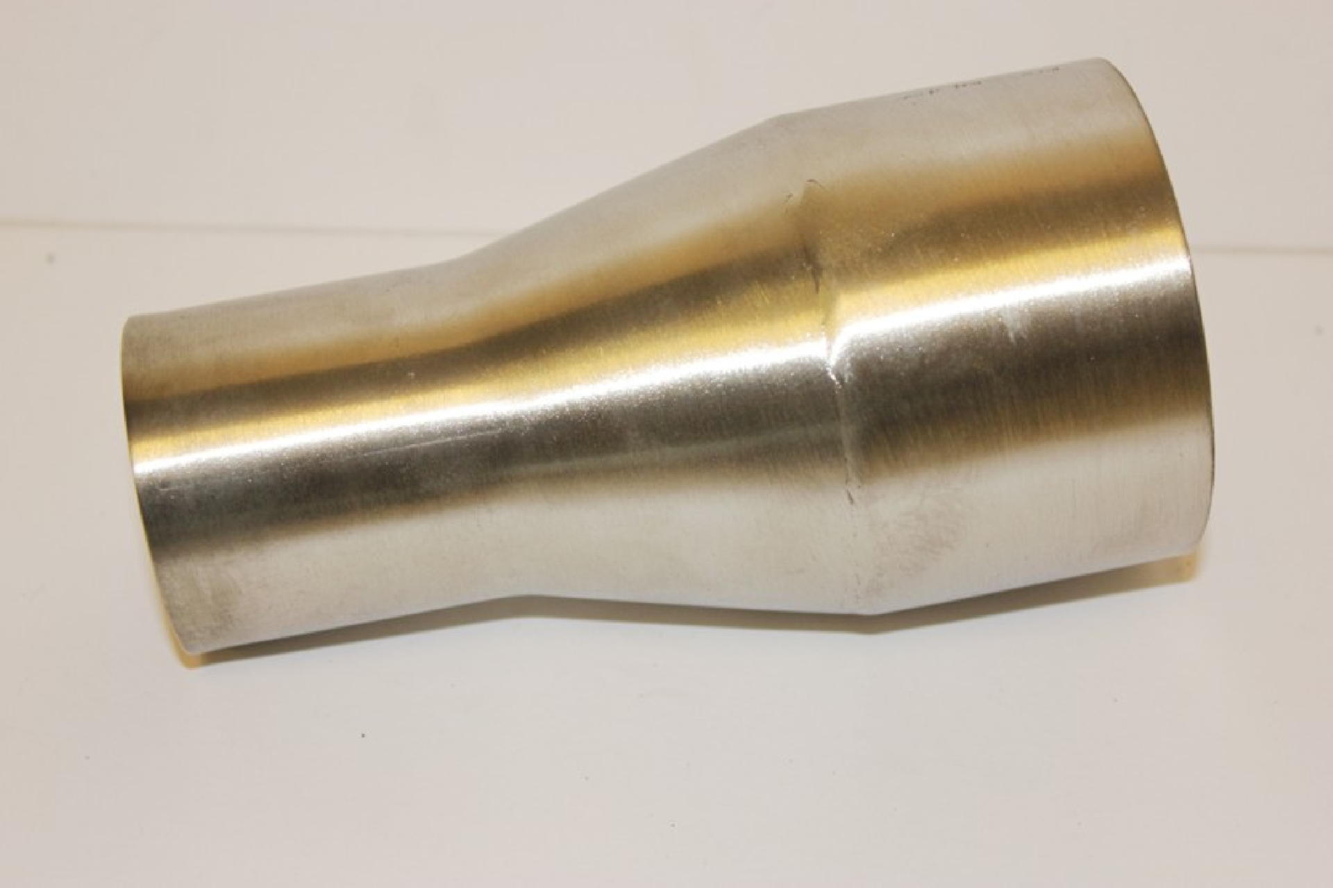 3" - 2" Stainless Exhaust Pipe Reducer Joiner Bike Can Adapter Tube ...