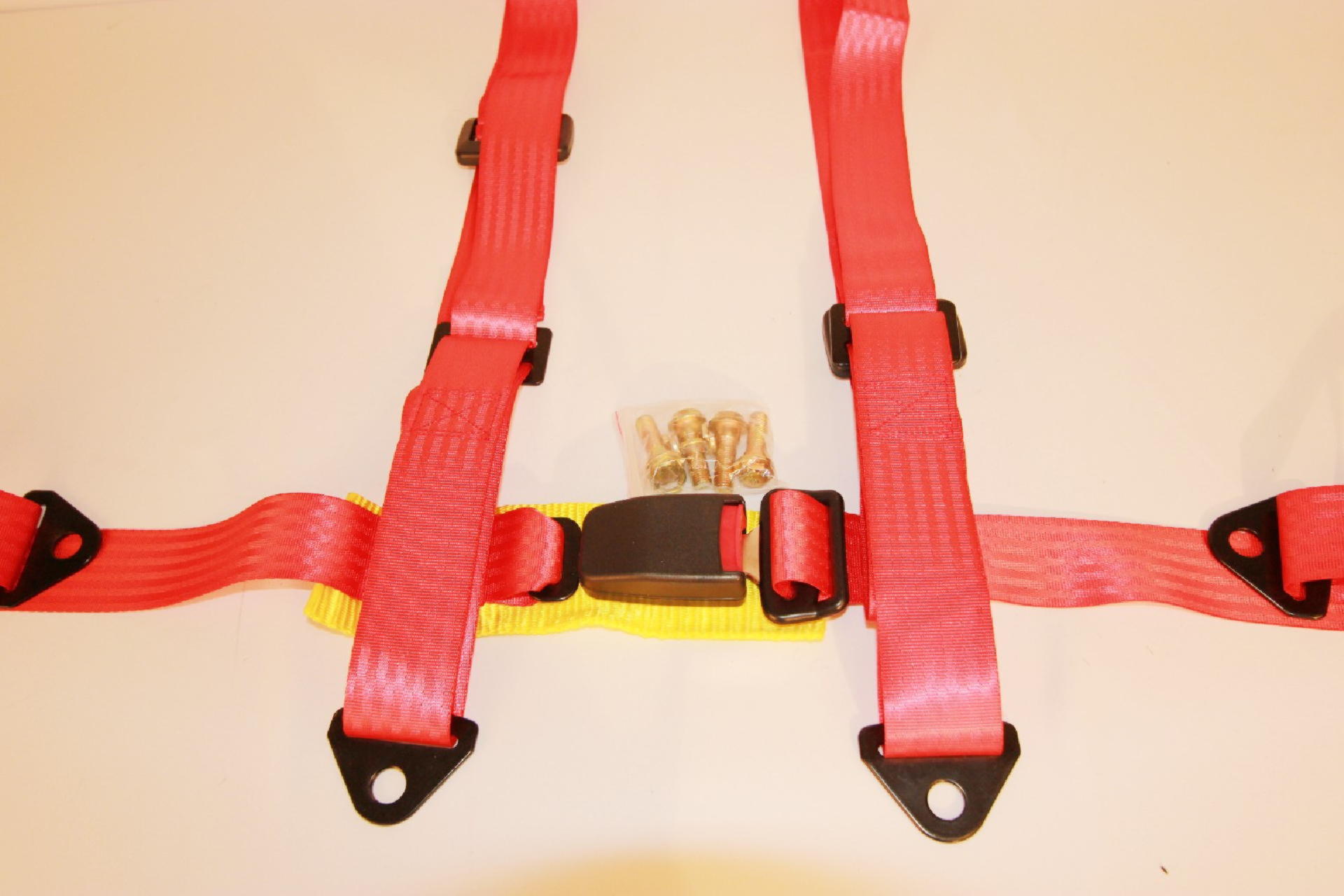4 Point Track Racing Harness Seat Belt Black and Blue 2" Inch Custom ...